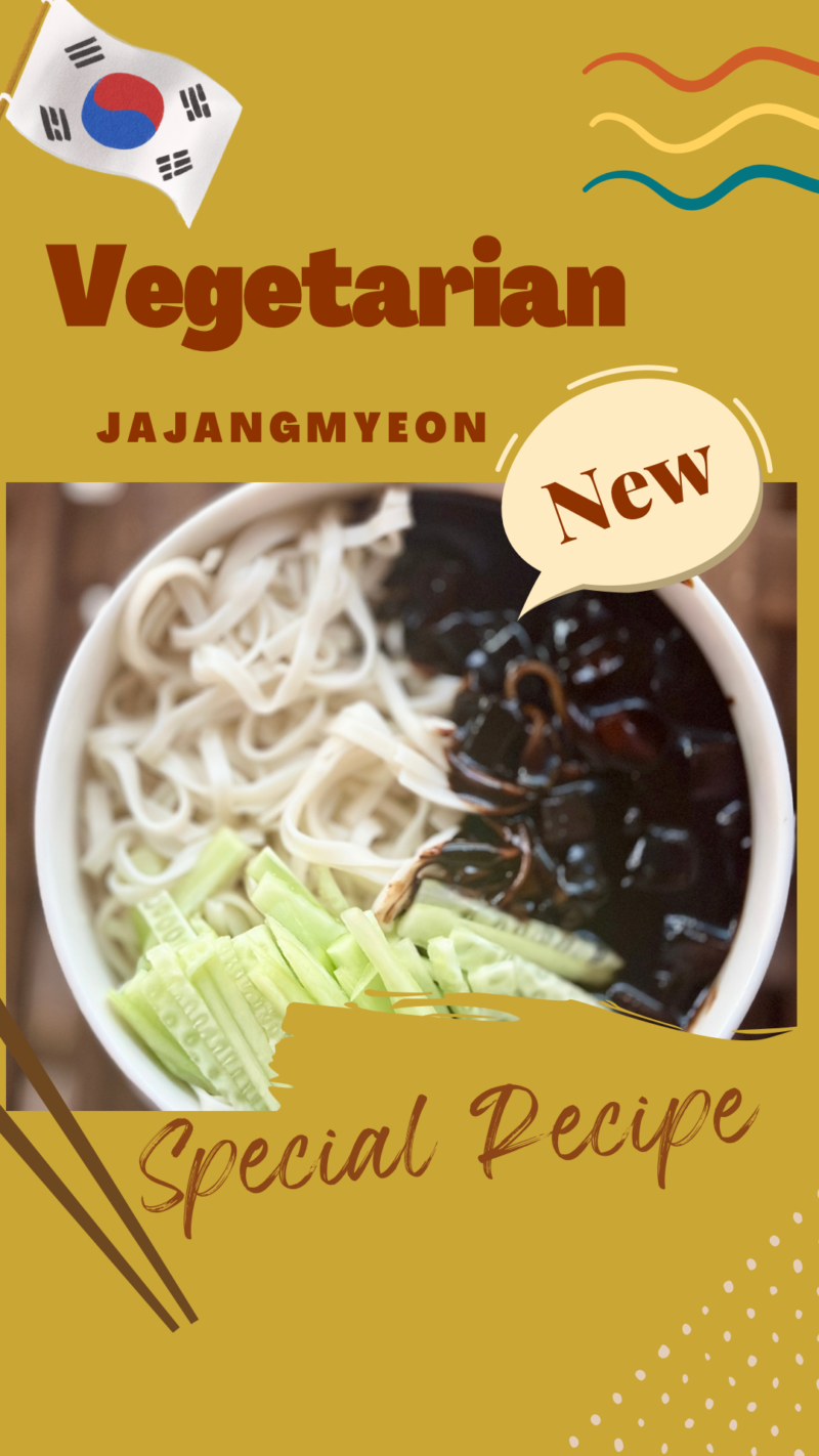 Perfect Easy Vegetarian Jajangmyeon Recipe